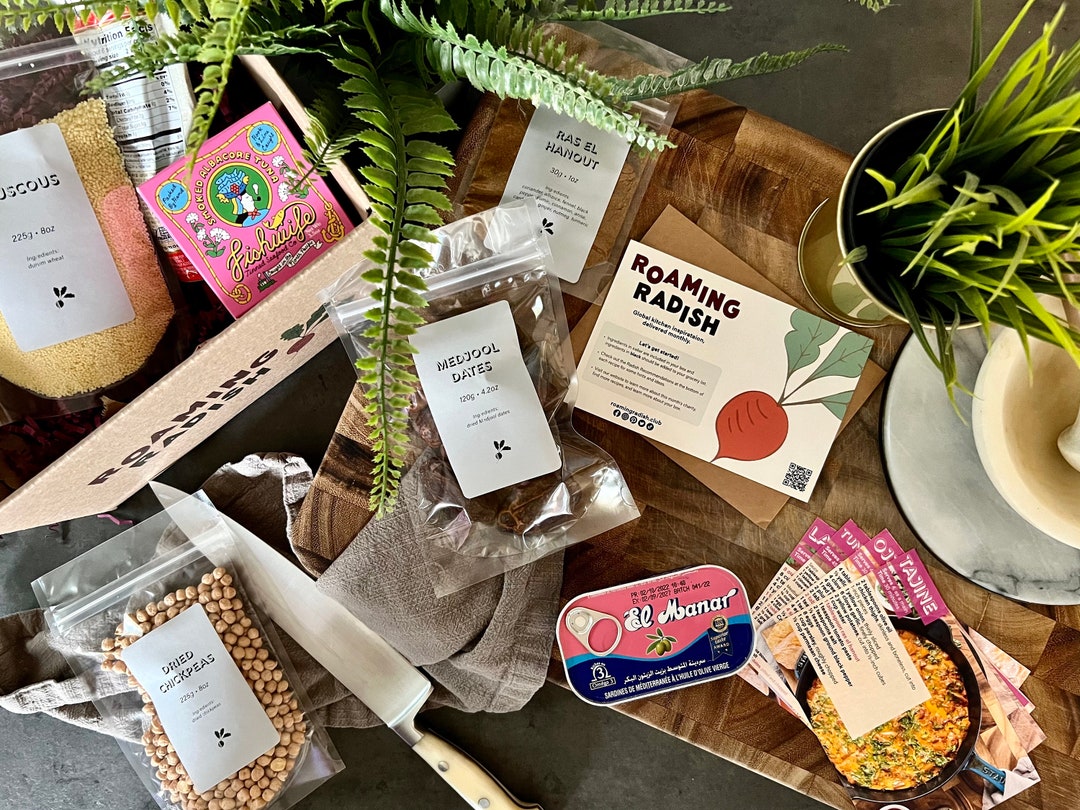 Tunisian • Global Kitchen Inspiration Meal Kit Box • Roaming Radish - Etsy