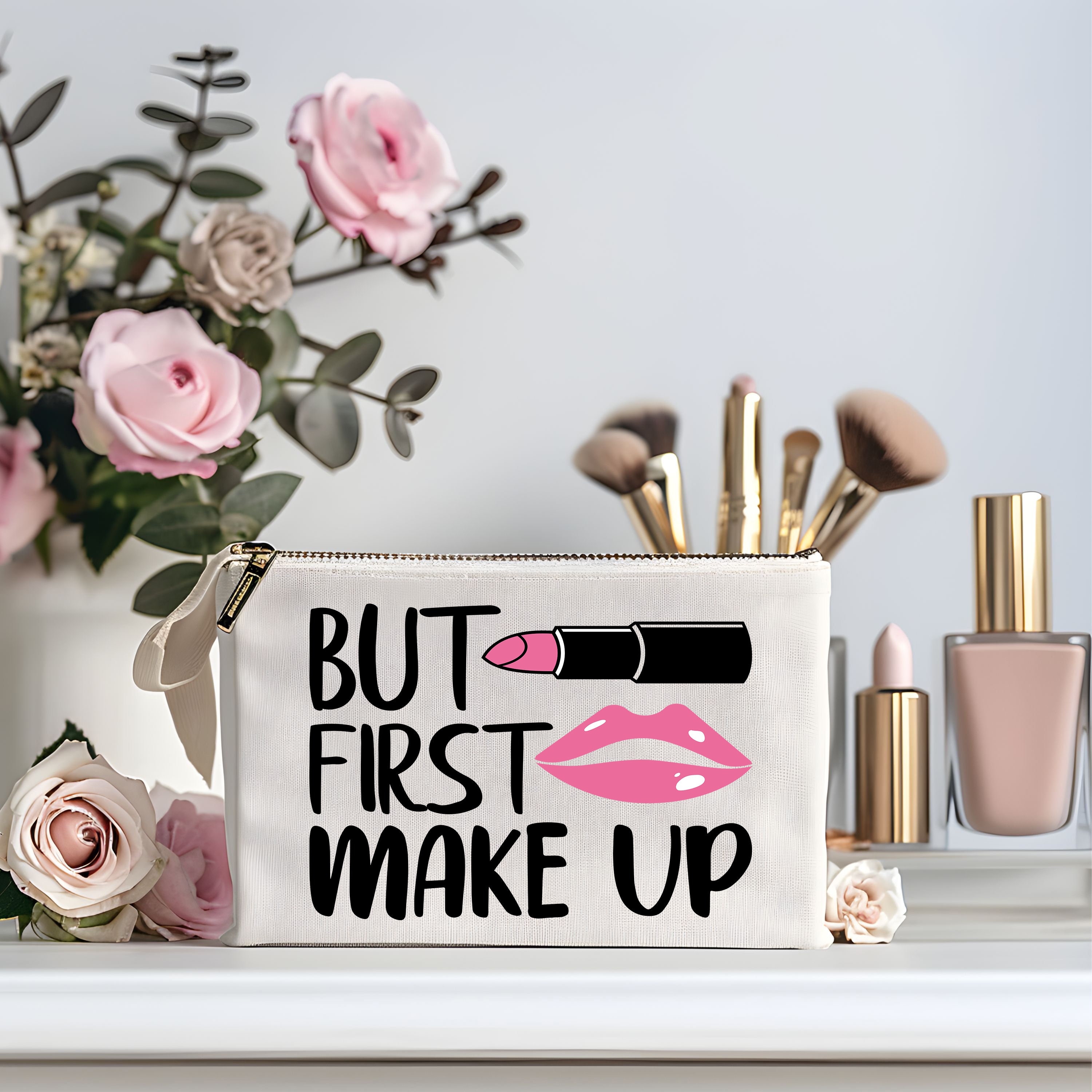 Makeup Bag Svg Bundle, Makeup Bag Design, Fashion Svg, Lipstick Svg ...