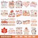 Fall Autumn Svg Bundle, Pumpkin Svg, Fall Svg, Autumn Svg, Thanksgiving ...