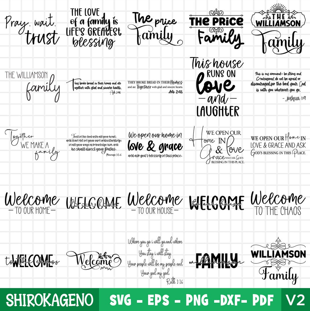 Farmhouse Christian Svg Bundle, Farmhouse Sign Svg, Faith Svg ...