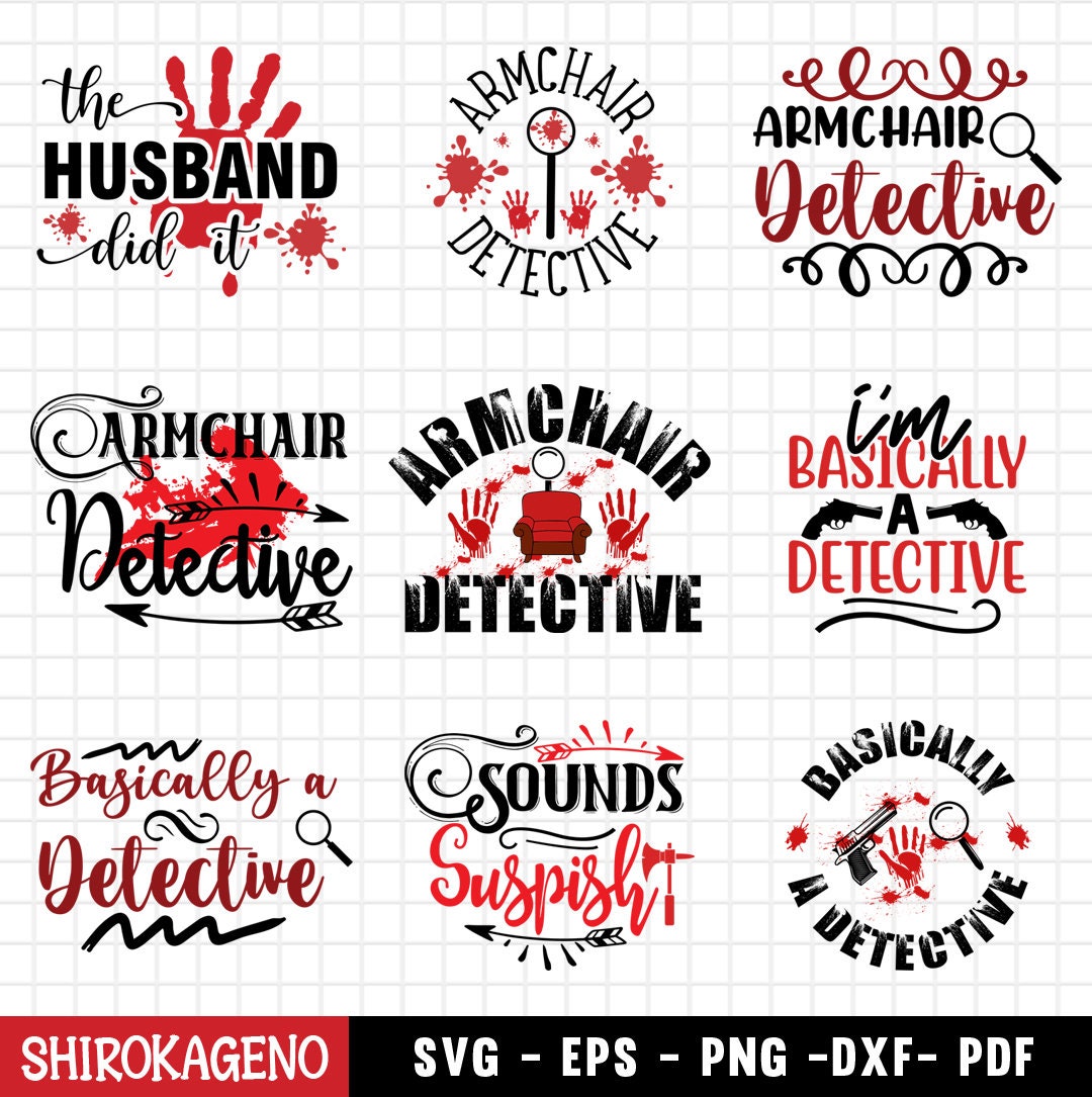 True Crime Svg Bundle, True Crime Shows Svg, True Crime Junkie, True ...