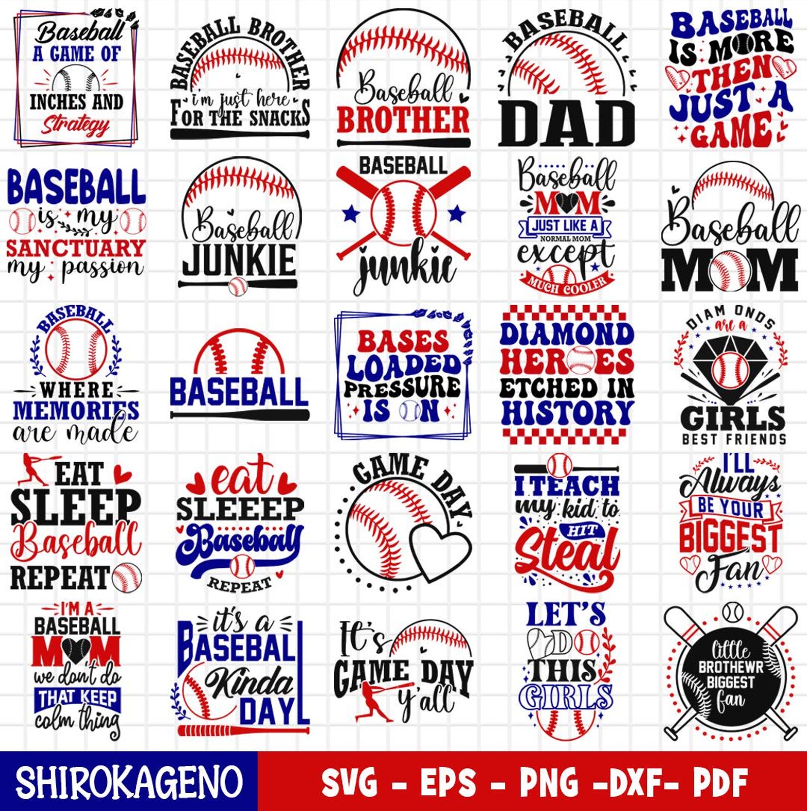 Baseball Svg Bundle, Baseball Quotes Svg, Baseball Heart Svg, Baseball ...