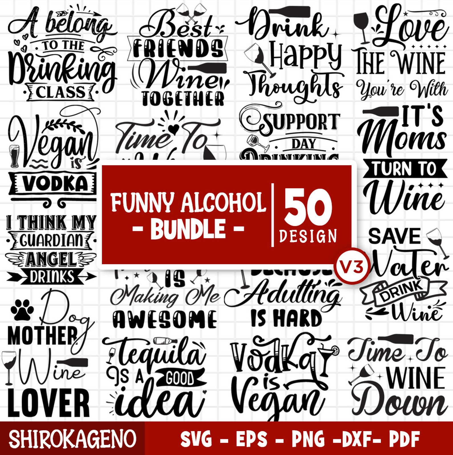 Funny Alcohol Svg Bundle, Shot Glass Quotes Svg, Tequila Svg, Funny ...