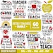 Teacher Svg Bundle, Teacher Quote Svg, School Svg, Teacher Life Svg ...