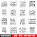 Flask Quotes Svg Bundle, Funny Drinking Quotes Svg, Alcohol Sayings ...