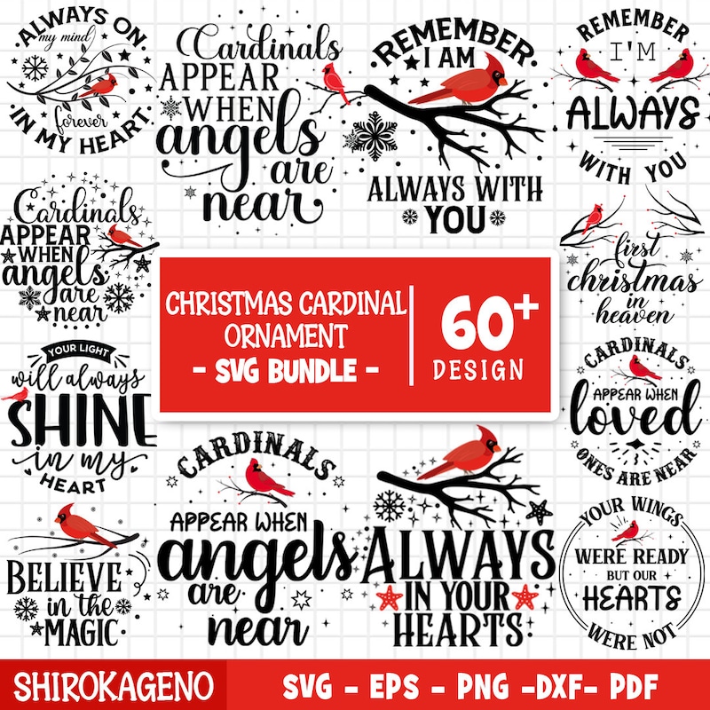 Cardinal Memorial Angel - Etsy