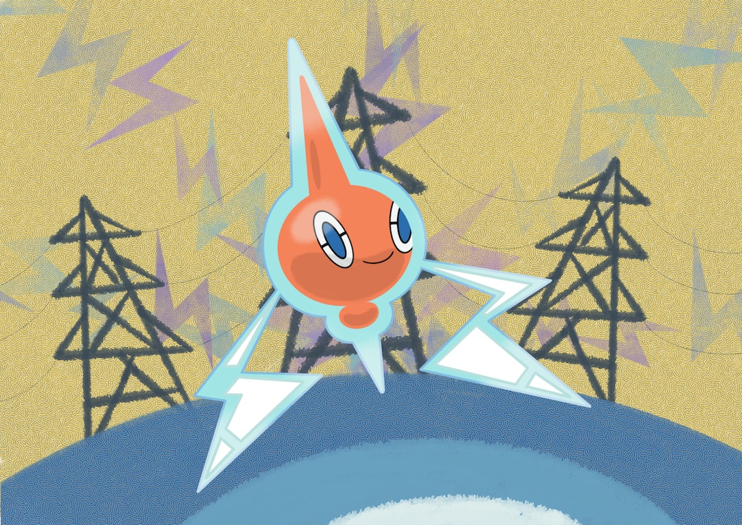 Rotom ︱ Pokemon A5 Art Print 350gsm - Etsy