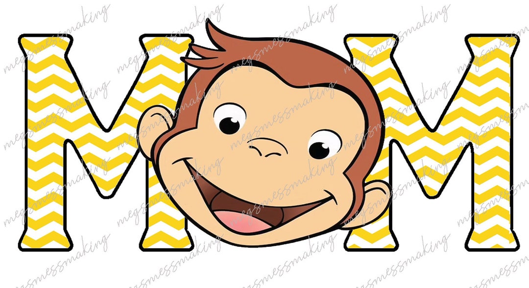 Birthday Shirts- Curious George- Mother- Mama- Mom- Digital Image ...