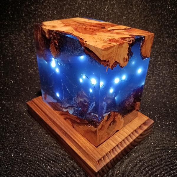 Led Resin Table - Etsy