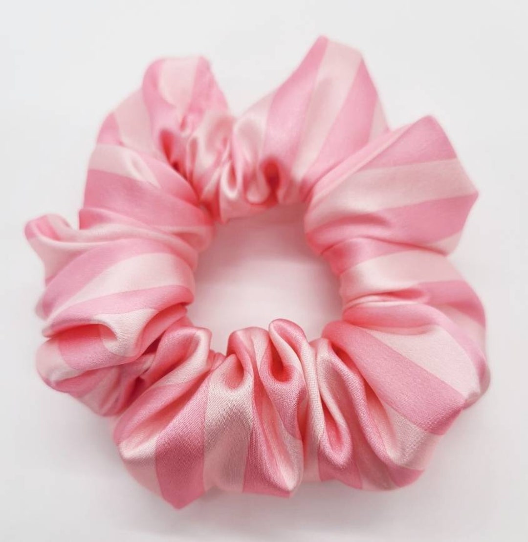 Pink Silk Scrunchie Pink Satin Scrunchie Magenta Silk Scrunchie Magenta ...