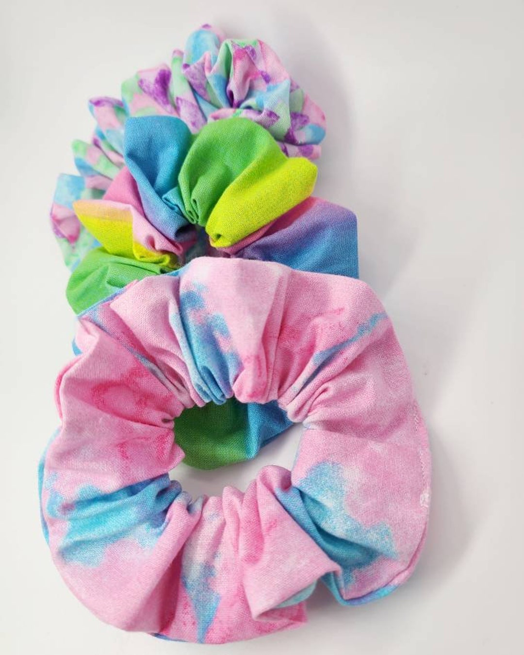 Scrunchie Gift Set Ombre Scrunchie Rainbow Scrunchie Multicolor ...