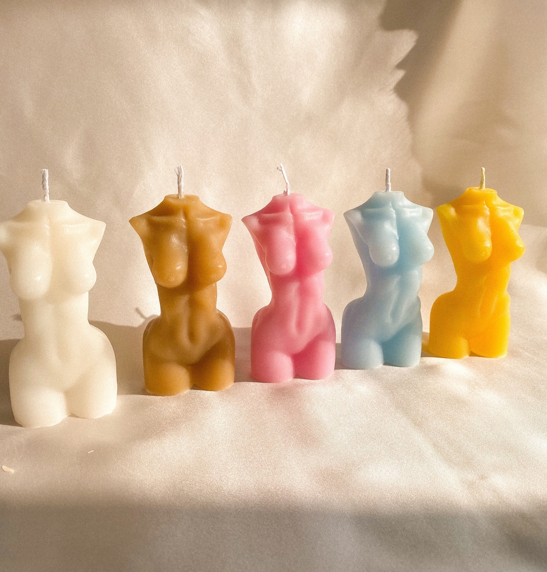 BODY CANDLE| Female Body Torso Candle| Candele | Scented Female Body ...