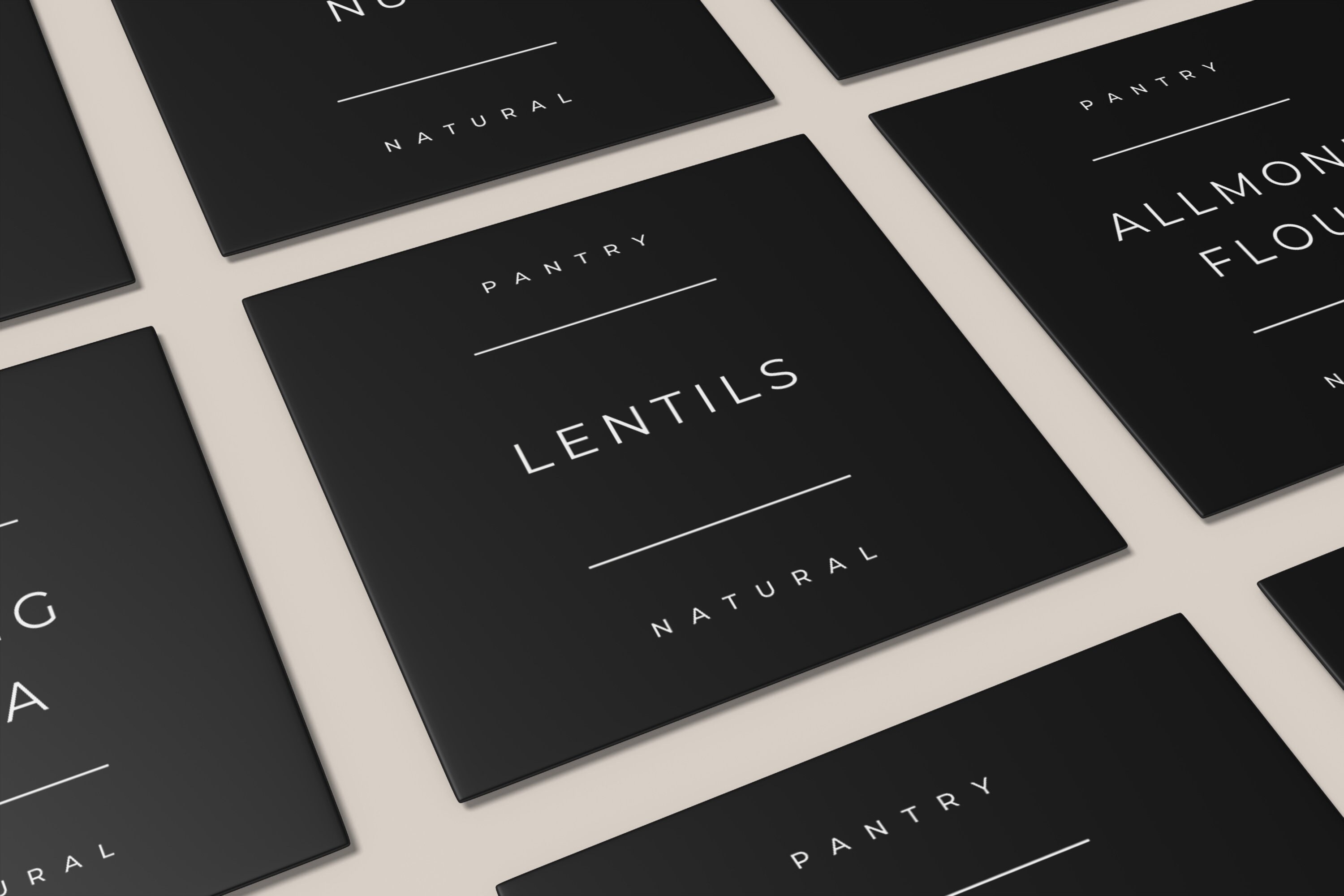 Printable Pantry Labels for an Organized Pantry, Pantry Organization ...