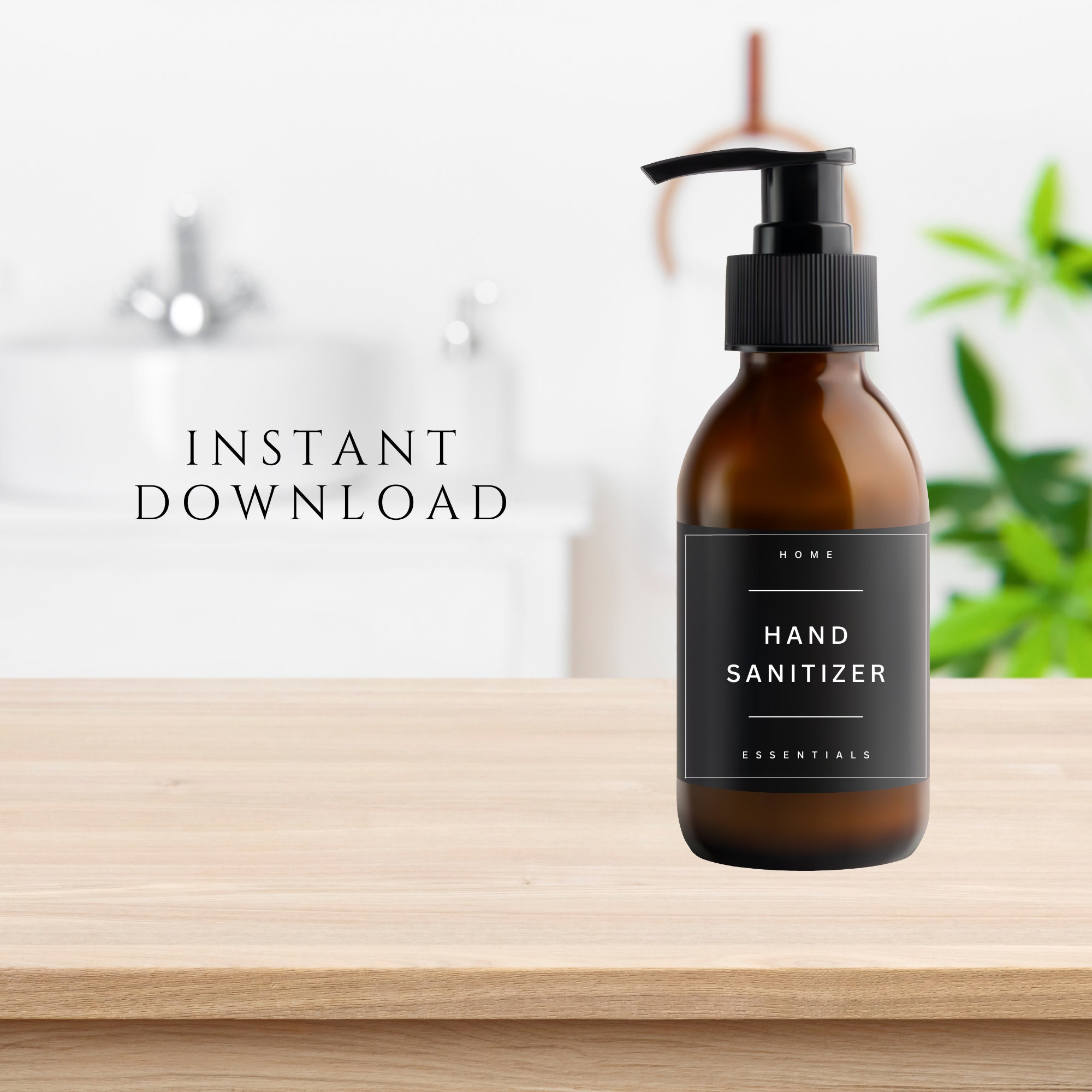 Printable Home Essentials Labels: Organize Your Space Household Labels ...