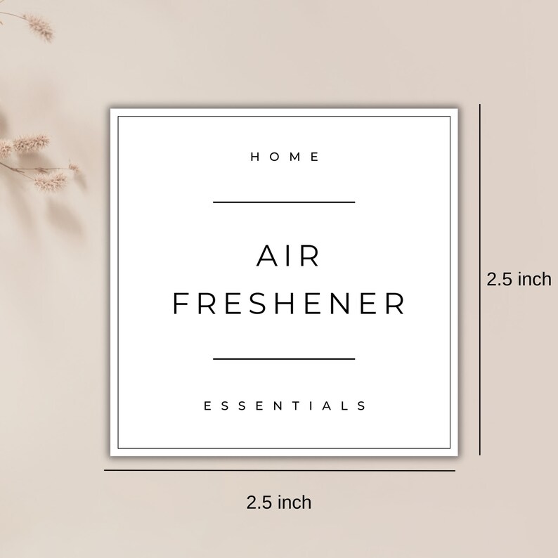 Printable Home Essentials Labels: Organize Your Space Household Labels ...