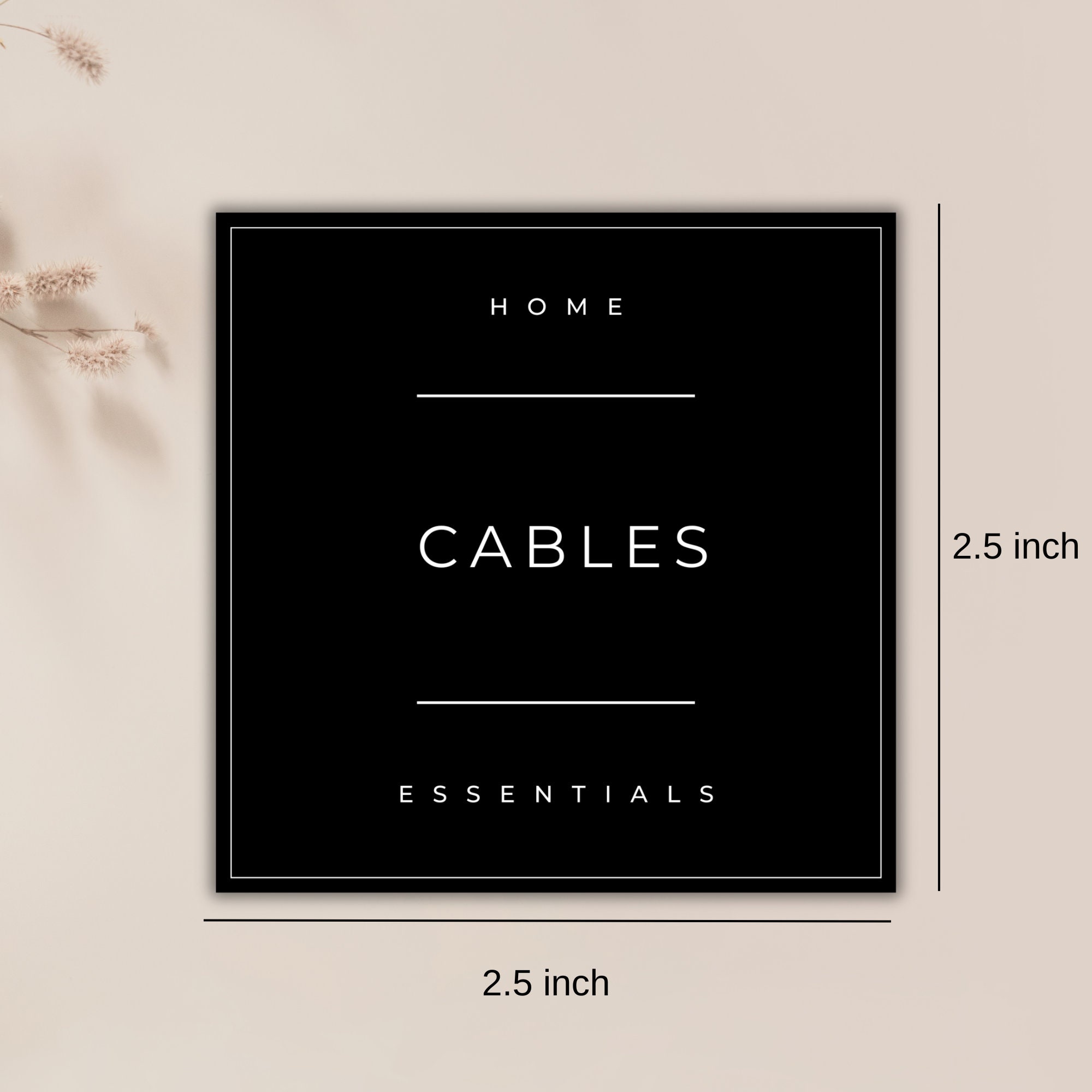 Printable Home Essentials Labels: Organize Your Space - Etsy