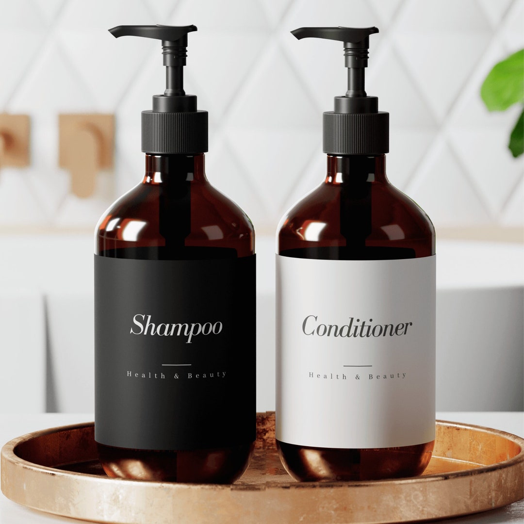 Printable Bundle Bathroom Organisation Labels | for Storage Jars ...