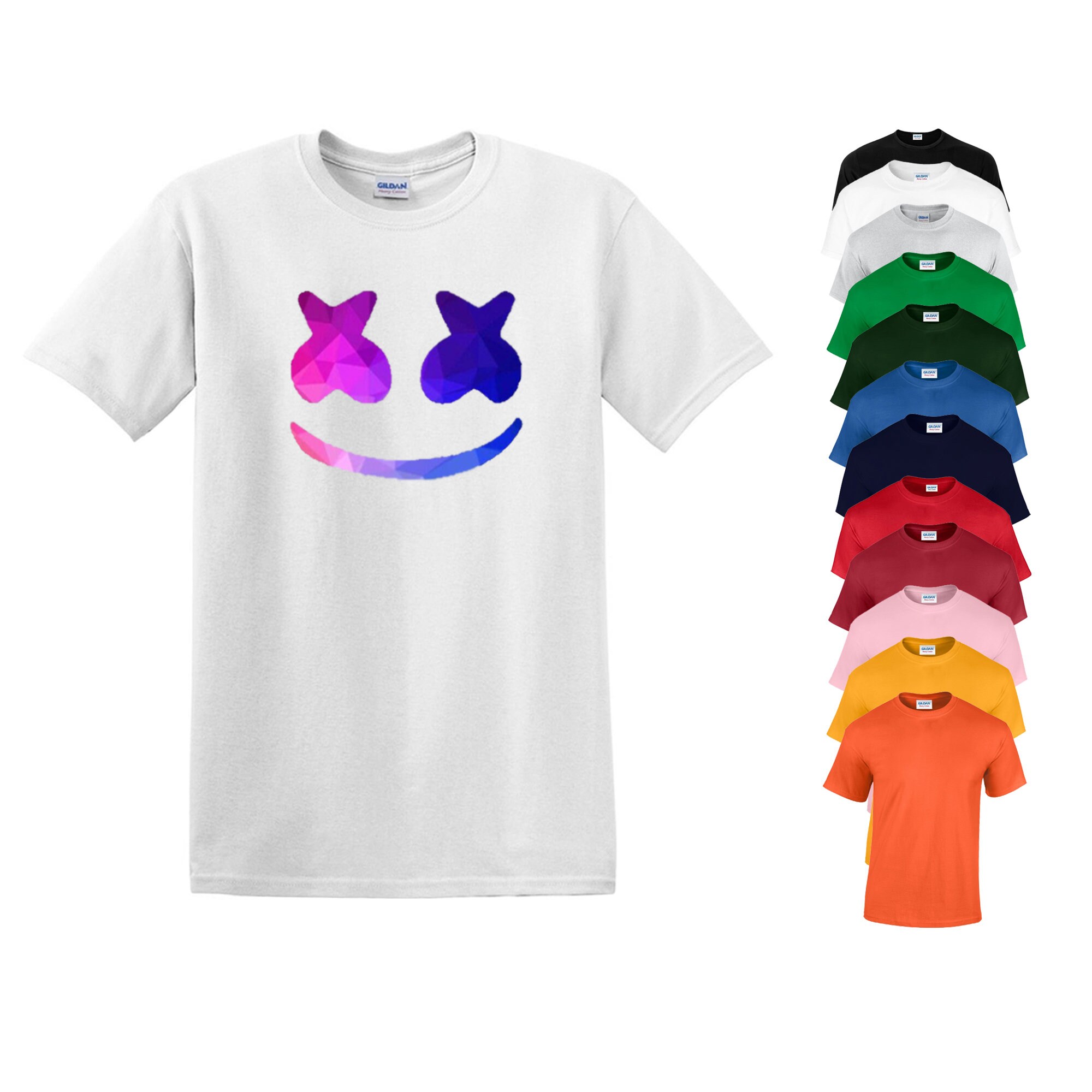 DJ MARSHMELLO Face Mask Top Skin Mens Kids Gaming T Shirt/top - Etsy