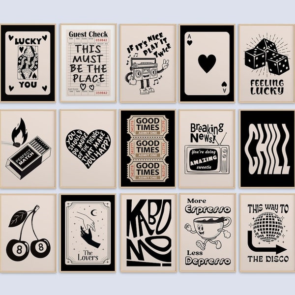 Retro Wall Art Etsy