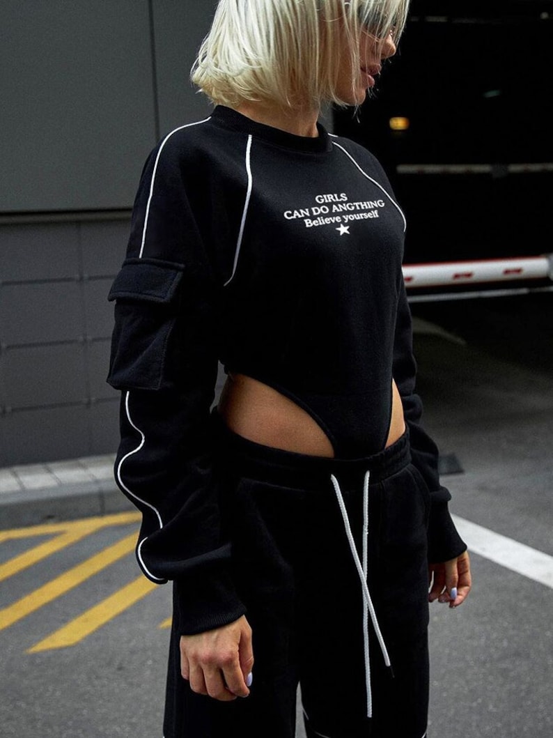 Rave Outfit Bodysuit Y2K Clothing Korean Fashion - Etsy