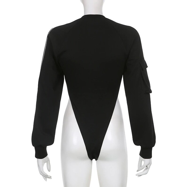 Rave Outfit Bodysuit Y2K Clothing Korean Fashion - Etsy