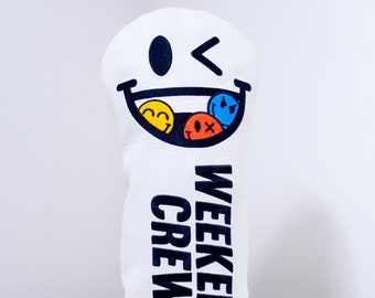 Smiley Face Golf Head Covers - Etsy