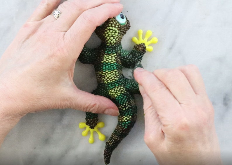 Beaded Lizard Printable PDF Template for 3d Pen - Etsy Canada