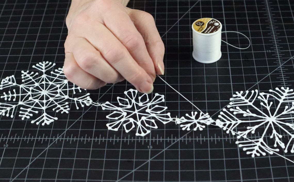 Snowflake Patterns - Printable Pdf Templates for 3d Pen - Etsy
