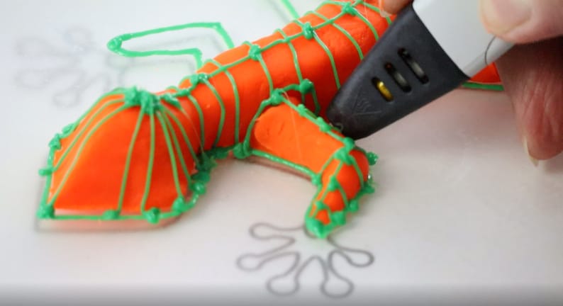 Beaded Lizard - Printable PDF Template for 3d Pen - Etsy Canada