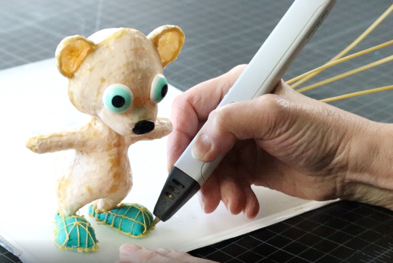 Teddy Bear Printable PDF Template for 3d Pen - Etsy