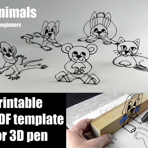 Architecture for Beginners Printable 3D Pen Templates - Etsy