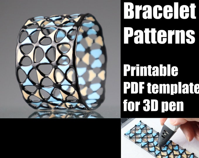 Christmas Tree - Printable PDF Template Pattern for 3D Pen - Etsy Canada