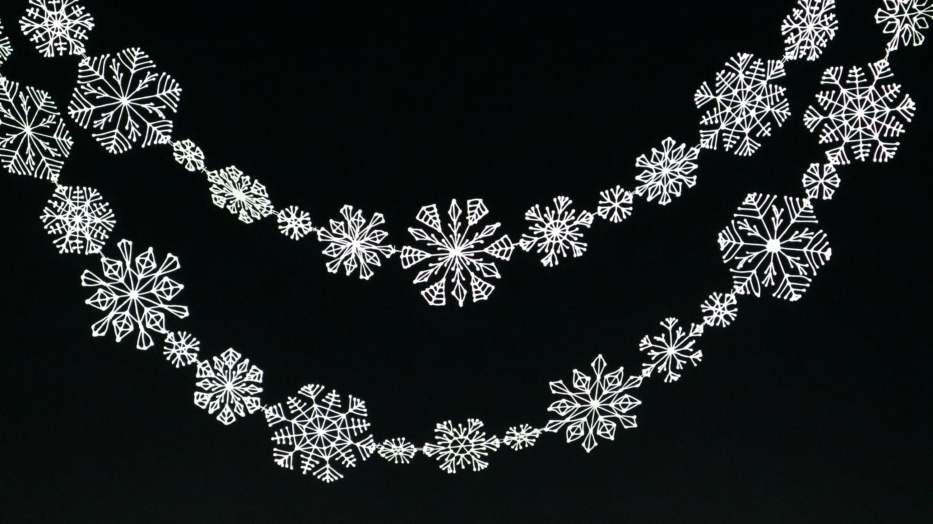 Snowflake Patterns - Printable Pdf Templates for 3d Pen - Etsy