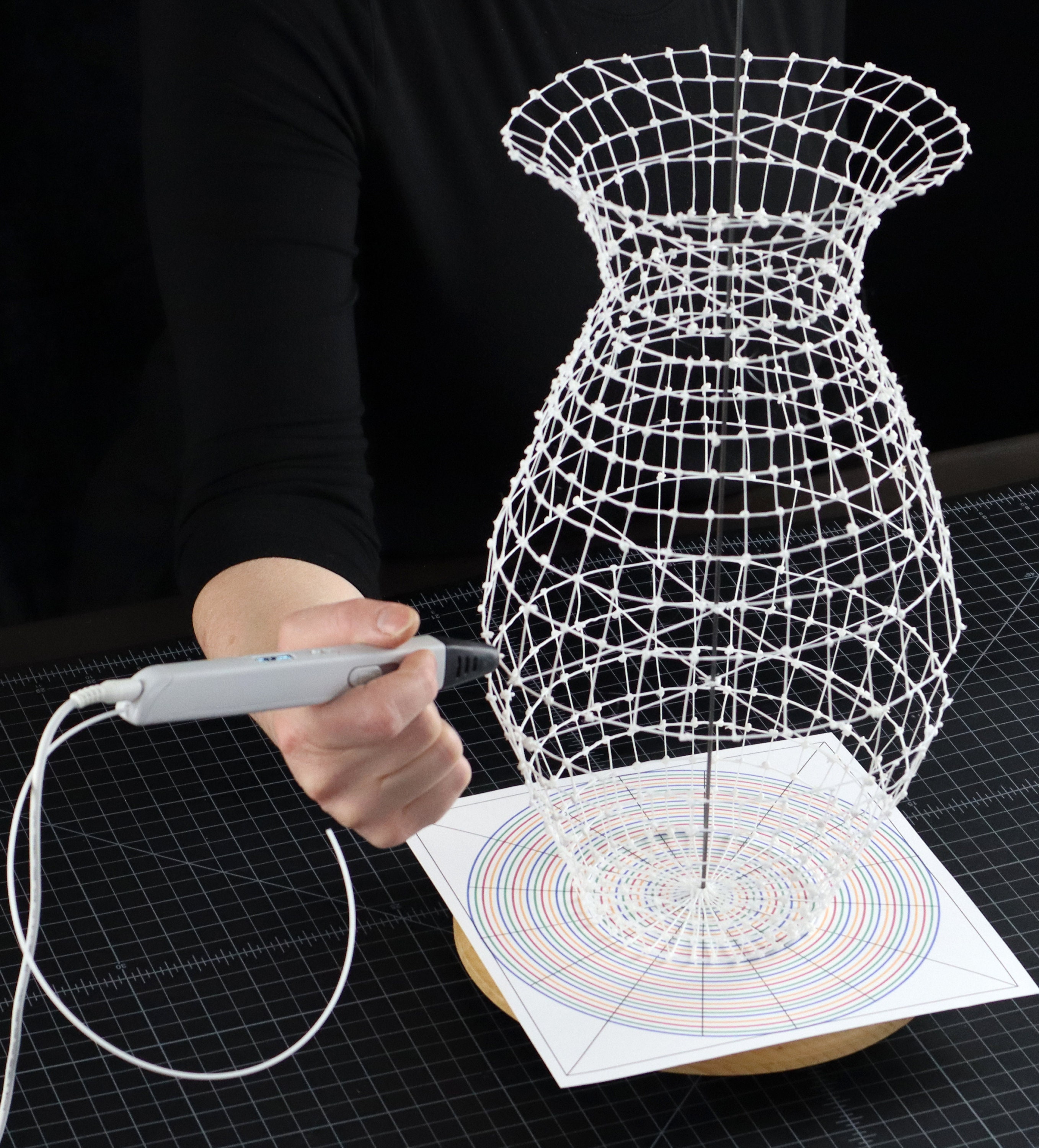 Geometric 3D Pen Templates (printable) Set 1 - Circles and Squares - Etsy