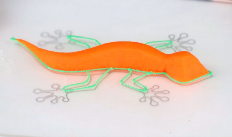 Beaded Lizard Printable PDF Template for 3d Pen - Etsy Canada