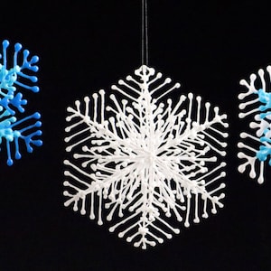Snowflake Patterns - Printable Pdf Templates for 3d Pen - Etsy