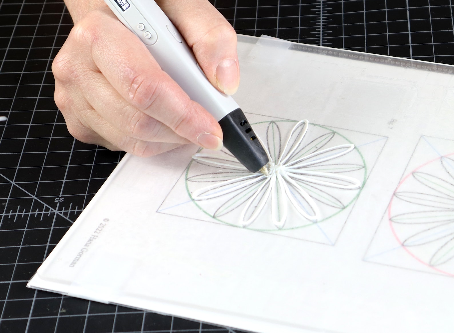 Daisy Necklace Pattern for 3d Pen - Etsy