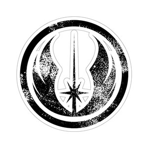Jedi Order Sticker | Jedi Temple Symbol | Kiss-cut Sci Fi Decal | Jedi ...