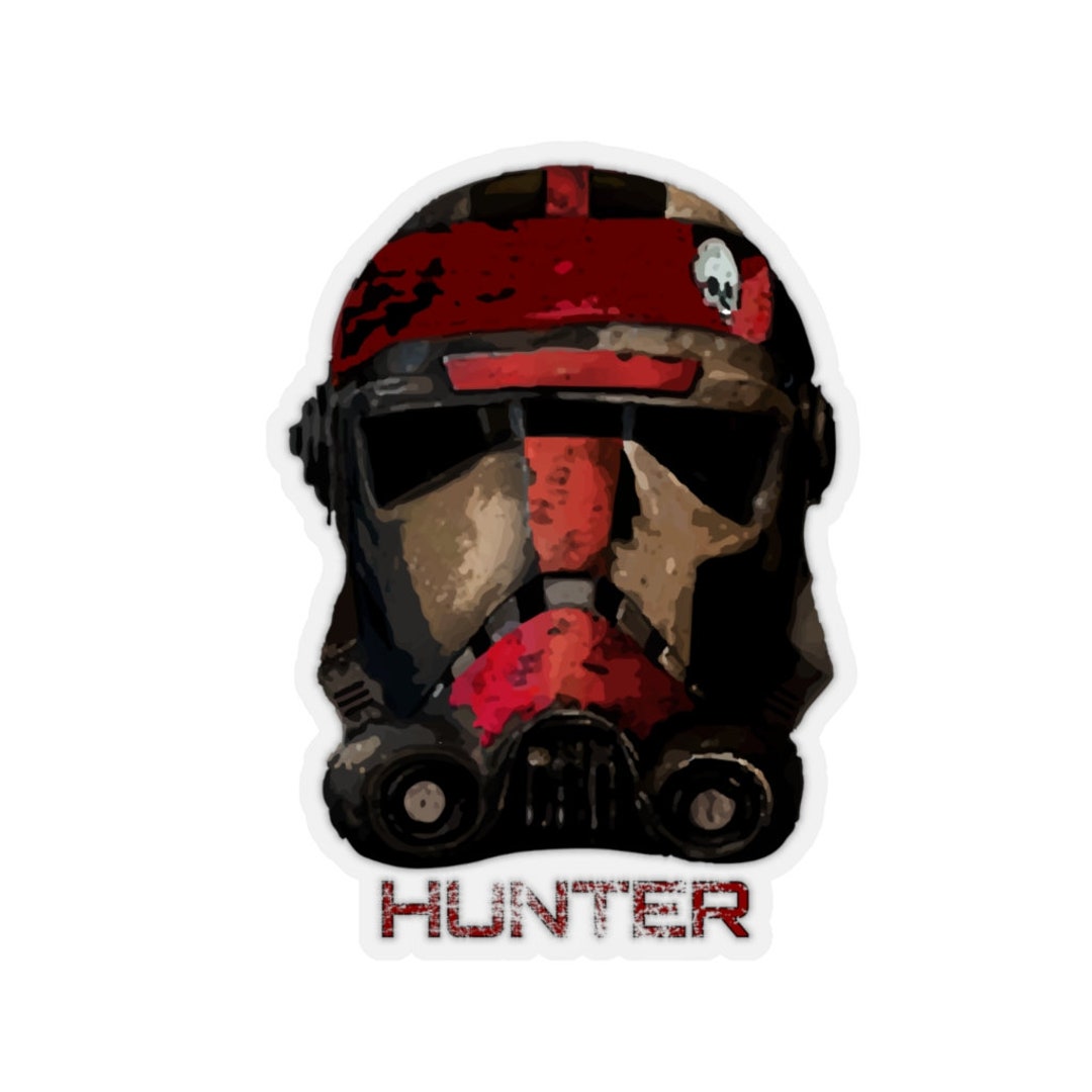 Star Wars Bad Batch Hunter Kiss-cut Stickers Bad Batch Hunter Clone ...