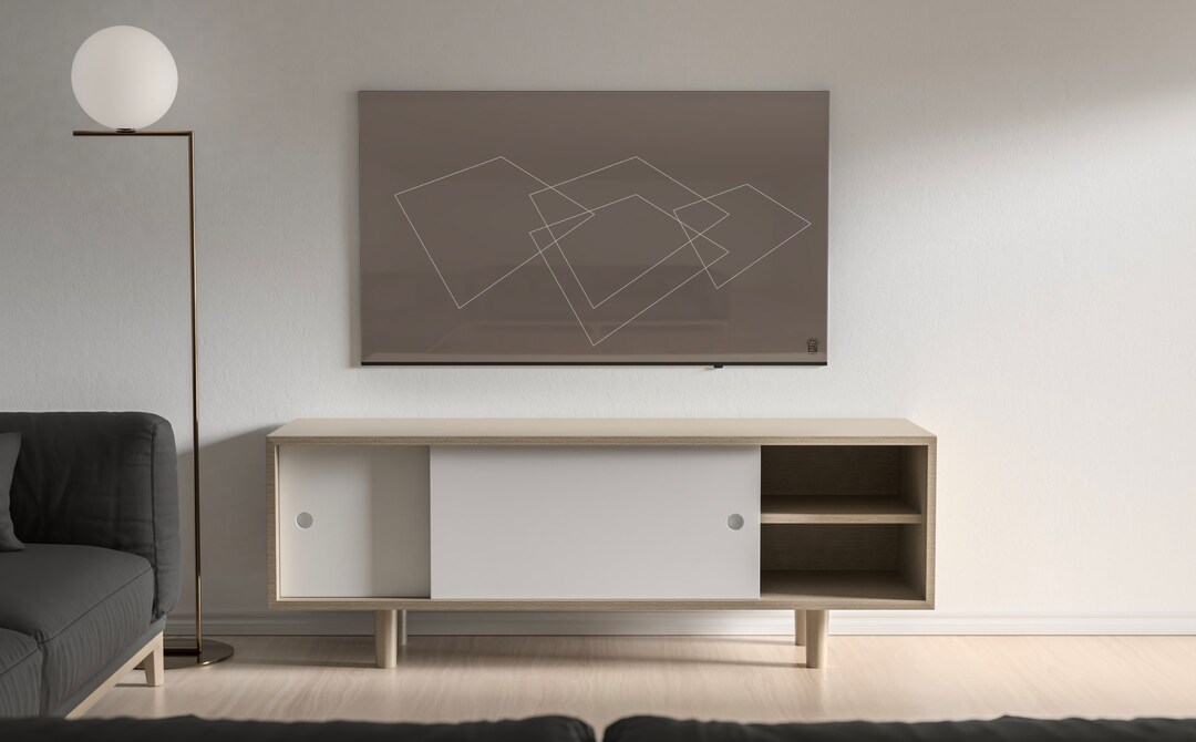 Minimal Line TV Frame Art, Ultra HD TV Art, Abstract Digital Art ...