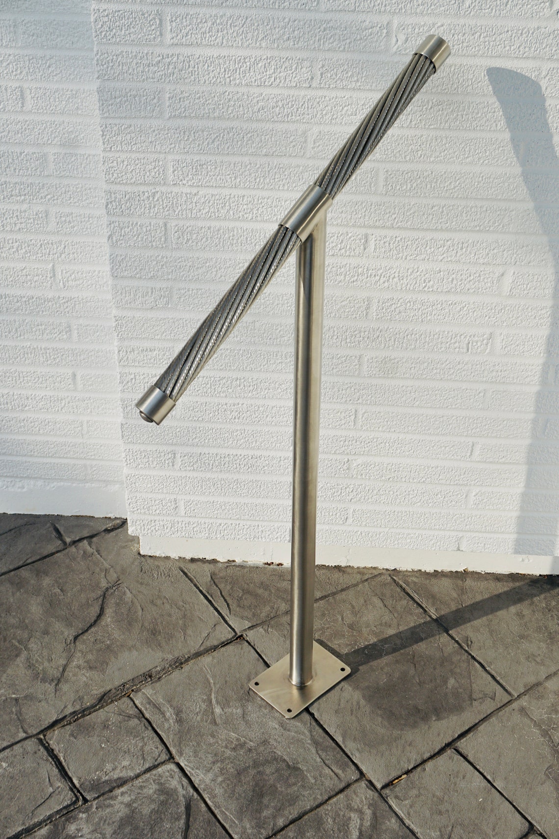 High-end Stainless Steel Modern Handrail Single Post 12 or 3 - Etsy