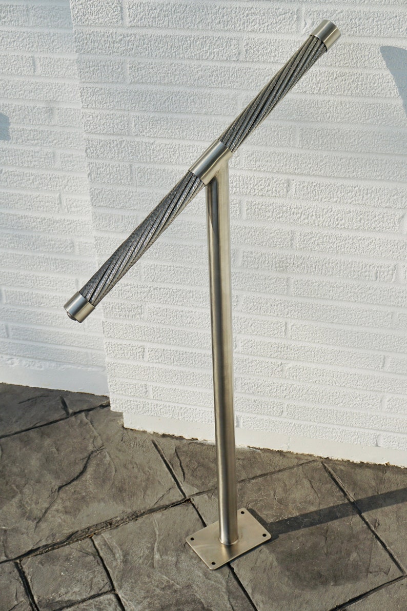 High-end Stainless Steel Modern Handrail, Single Post 1,2 or 3 Step ...