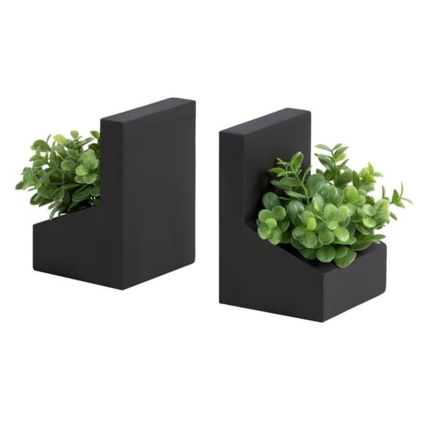 Planter Bookends - Etsy