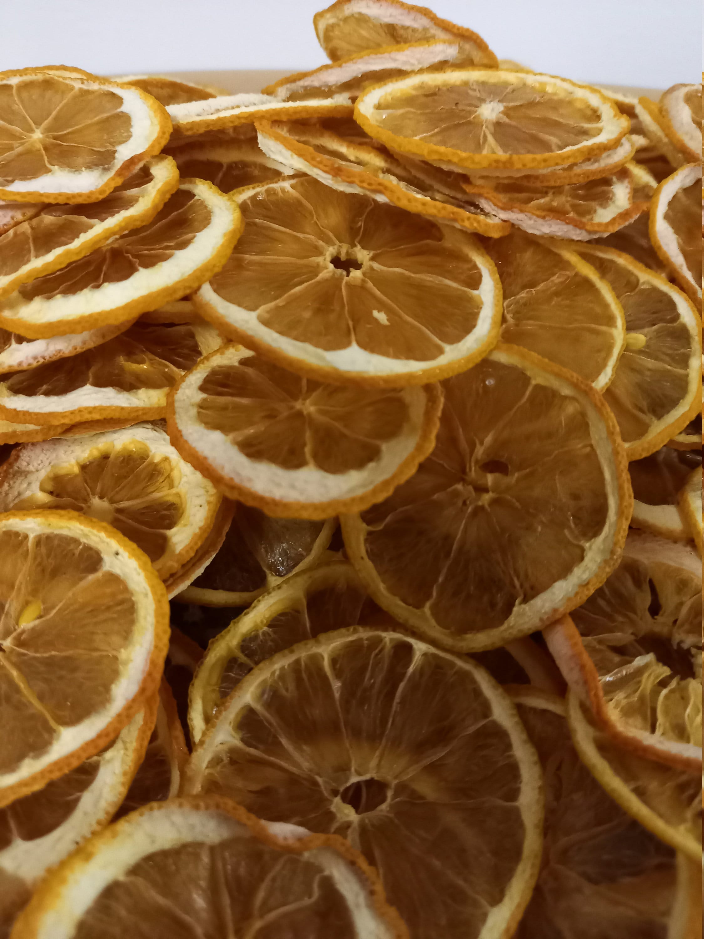 Dried Lemon Slices, Dried Natural Fruits, Dried Lemon for Warm Drinks ...