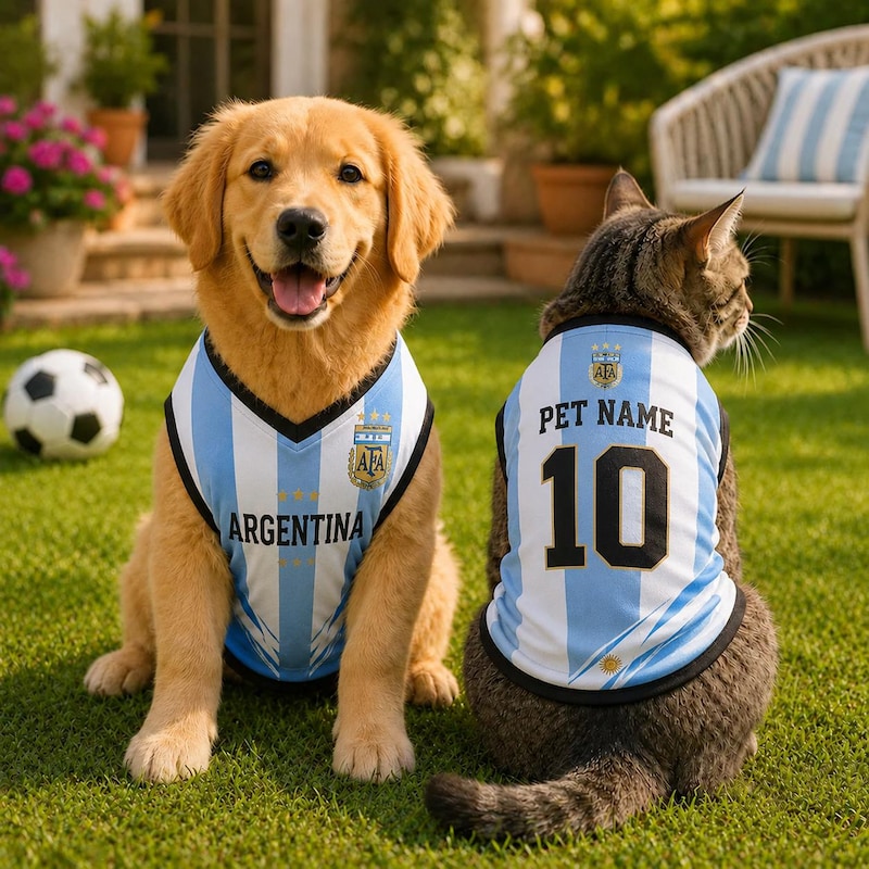 Dog Jerseys Argentina - Etsy UK