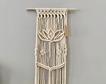 Lotus Flower Macrame Wall Hanging - Etsy