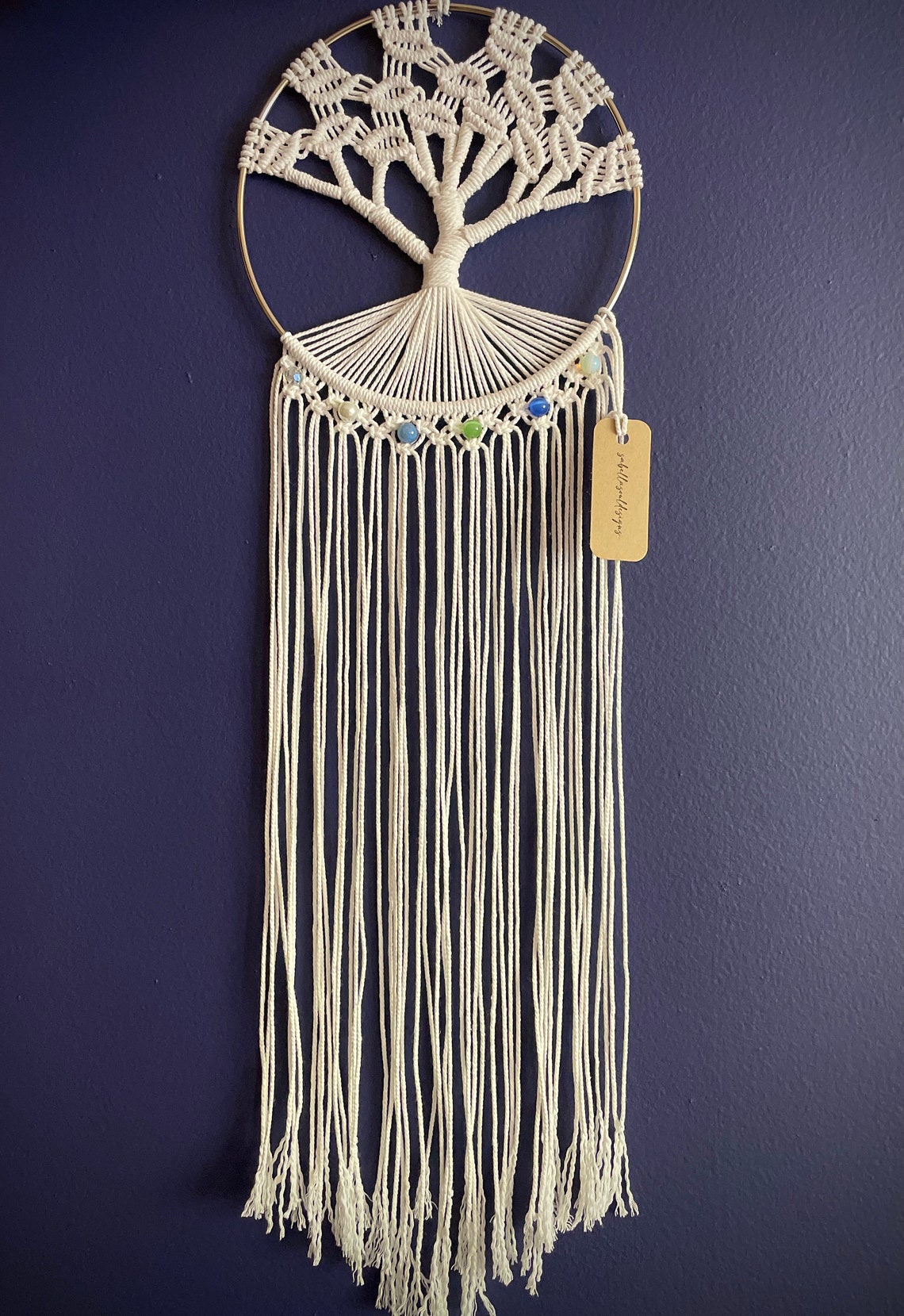 Tree of Life Wall Hanging, Macrame Wall Art, Bohemian Home Decor ...