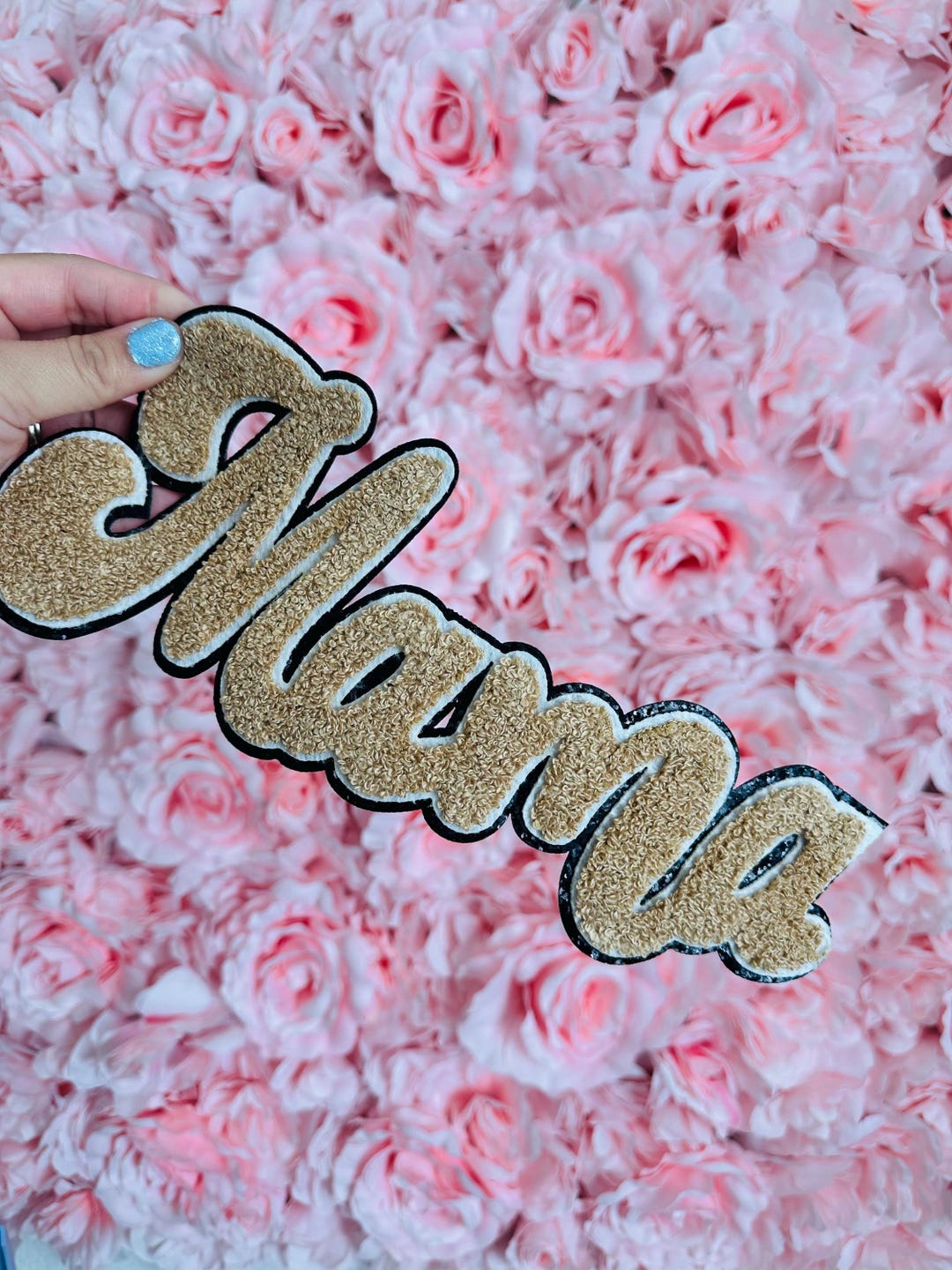Mama Patches | Chenille Patches | Large Patches | Iron on Patches ...
