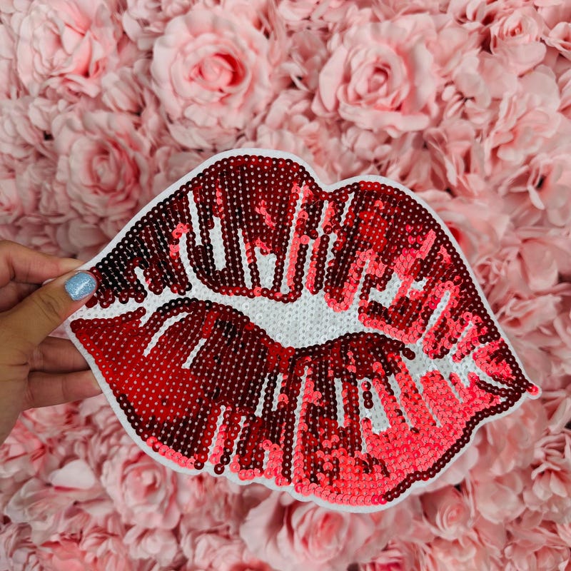Large Sequin Patch - Etsy