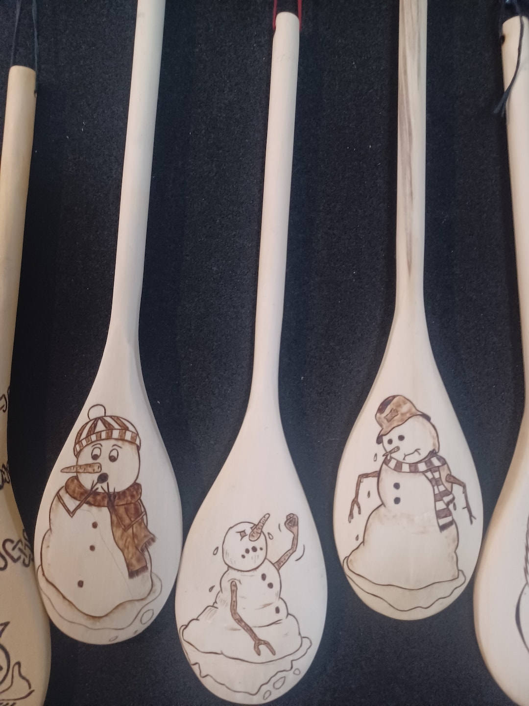 Wood Burned Wooden Spoons - Etsy